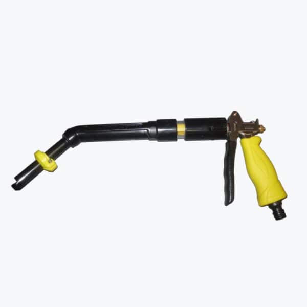 Forklift battery watering gun makes battery watering fast, easy and safe.